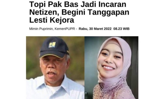 Lesti Trending Lagi, Kali Ini Akun KemenPUPR Terseret Ikutan Posting ...