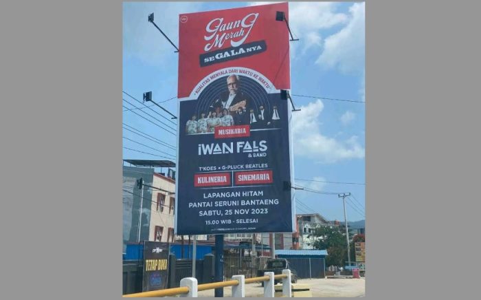 Konser Iwan Fals Gaung Merah Segalanya yang Terakhir Bukan di Makassar ...