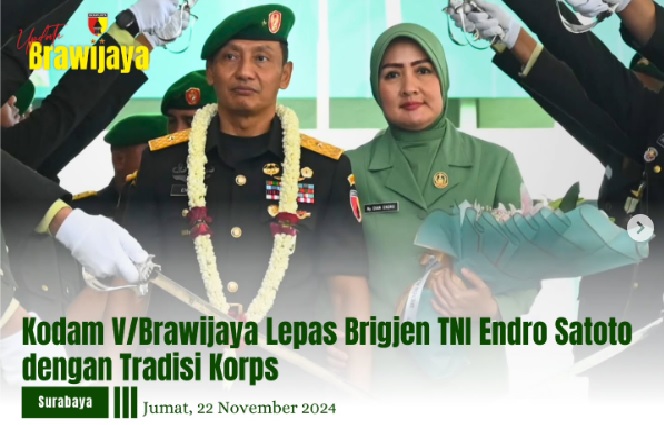 Profil Mayjen TNI Endro Satoto, Akmil 1991, Kepala Lembaga Pengembangan ...