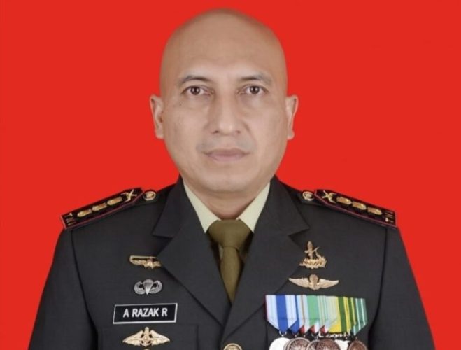 Profil Kolonel Inf. Abdul Razak Rangkuti, Akmil 1998, Promosi Danrindam ...