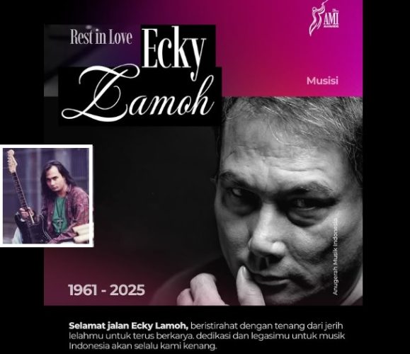 Profil Ecky Lamoh, Vokalis Grup Elpamas yang Meninggal Usia 64 Tahun
