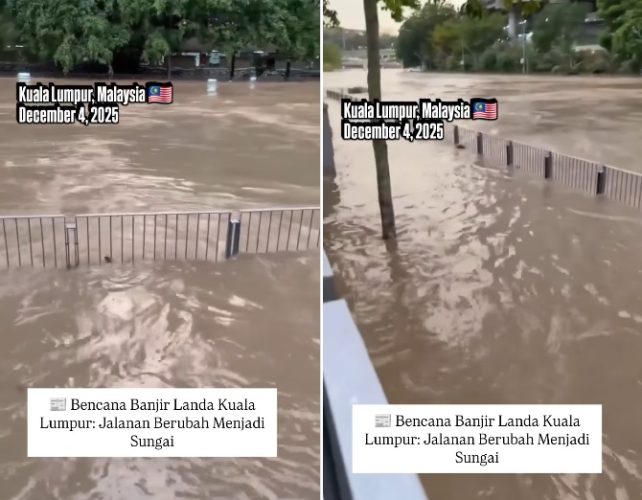 Banjir Juga Landa Malaysia Akibat Hujan Dua Jam