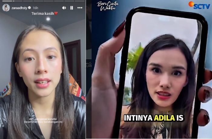 Profil Adhisty Zara, Mundur Sebagai Adila dalam Sinetron Beri Cinta Waktu