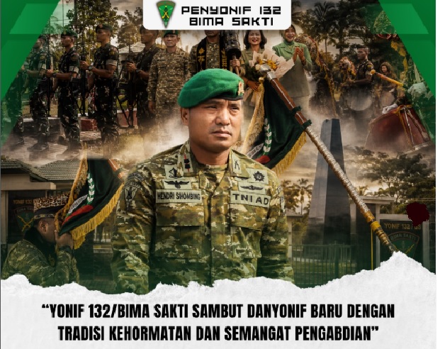 Profil Letkol Inf Hendri Sihombing, Akmil 2008, Danyonif 132/Bima Sakti